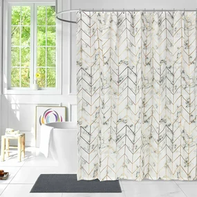 LINO ΚΟΥΡΤΙΝΑ ΜΠΑΝΙΟΥ MARMOR 180X200 | BIANO